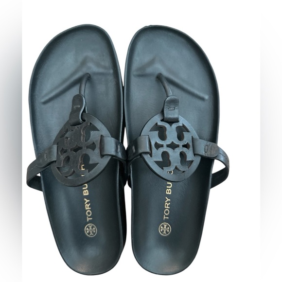 Tory Burch | Shoes | Tory Burch Womens Miller Cloud Black Sandals ...